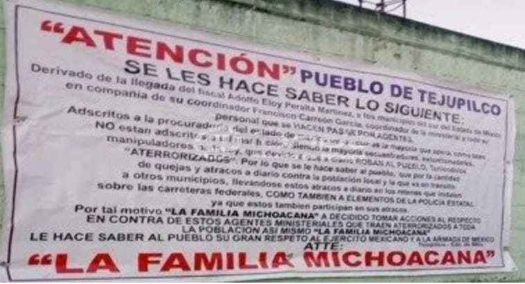 Mexico's Cartel Map 2024 - CrashOut by Ioan Grillo