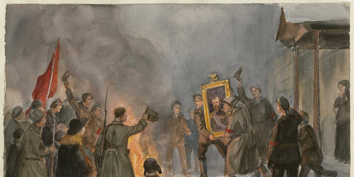 You should really read this introduction to the Russian Revolution (Part 4)