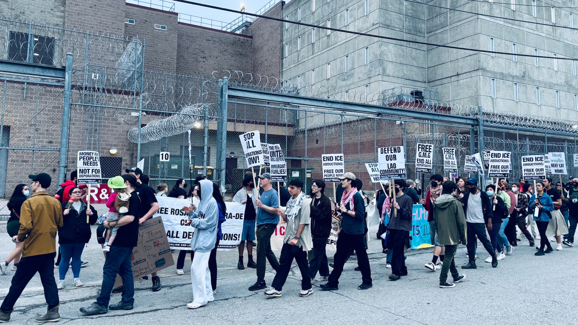 Protest at the Wyatt: As ICE deportations intensify, so does community ...