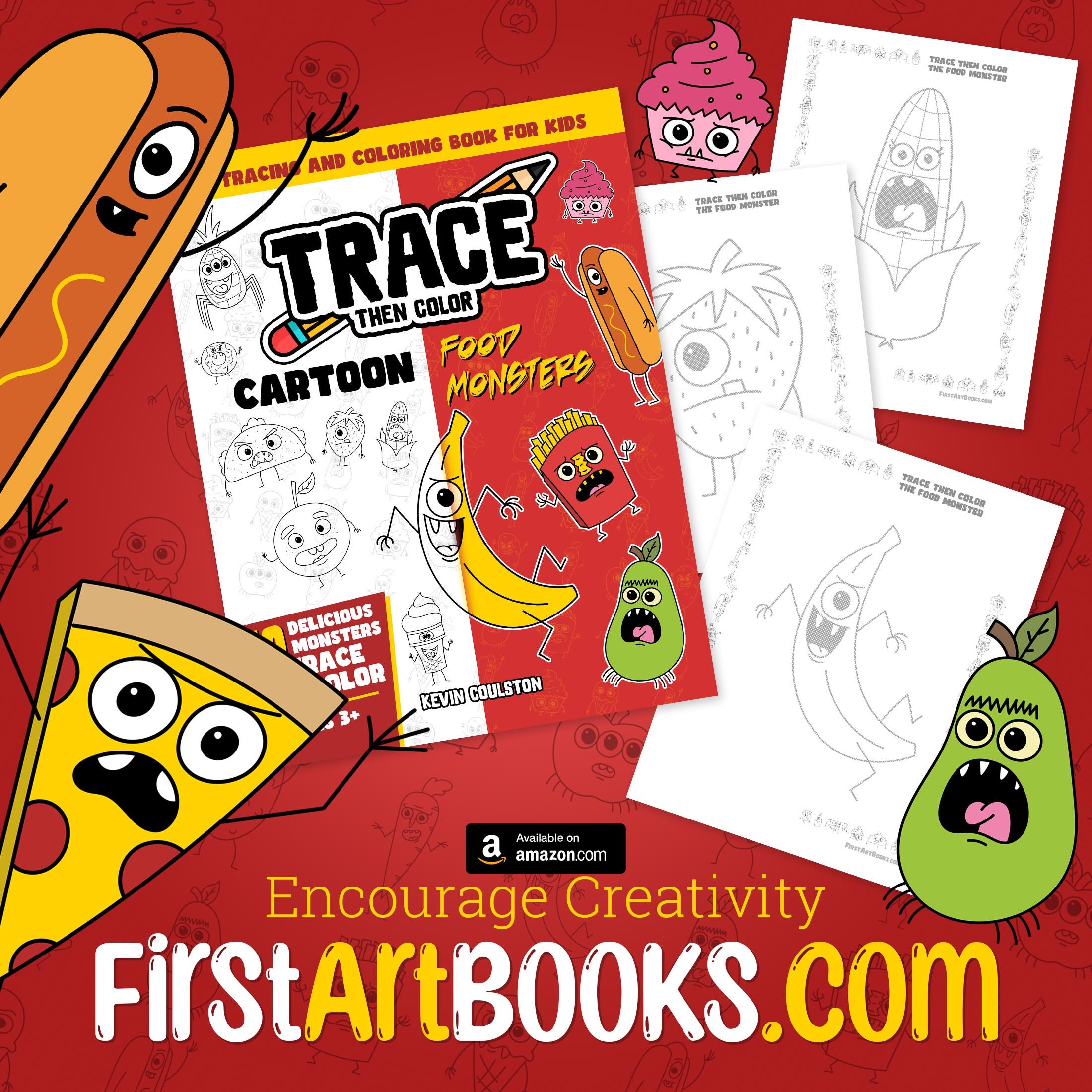 Free Activity Page: Potato Monster Coloring Page | From the Food ...