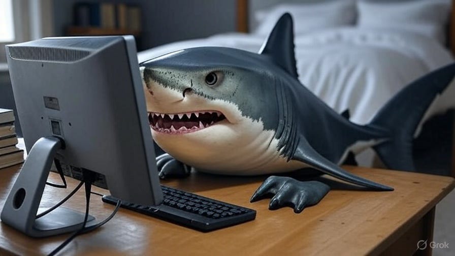Shark Huggers Feed on Tragedy - Fred Pawle