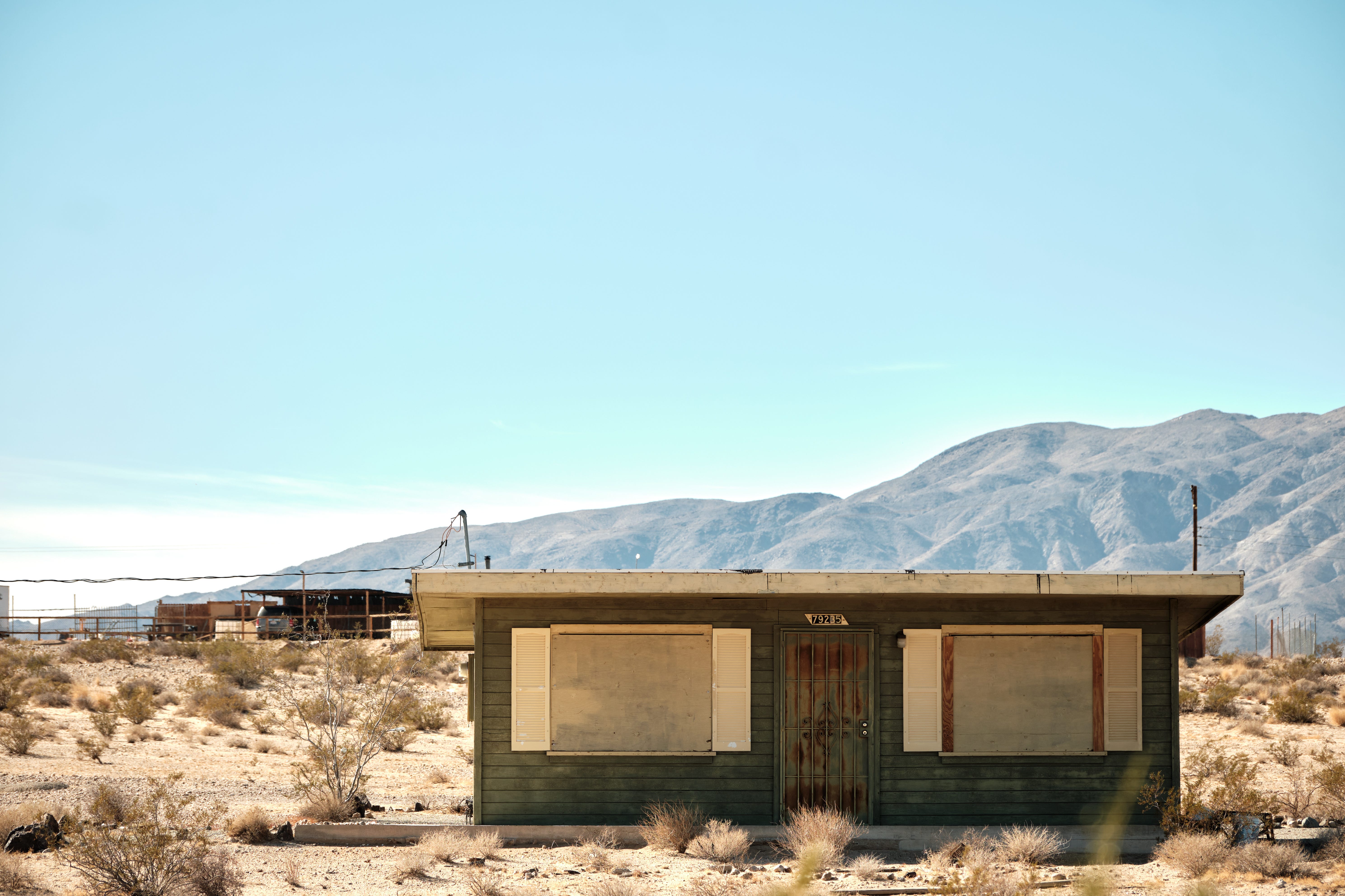 Persistance in the Dust: Wonder Valley, California - by Ian