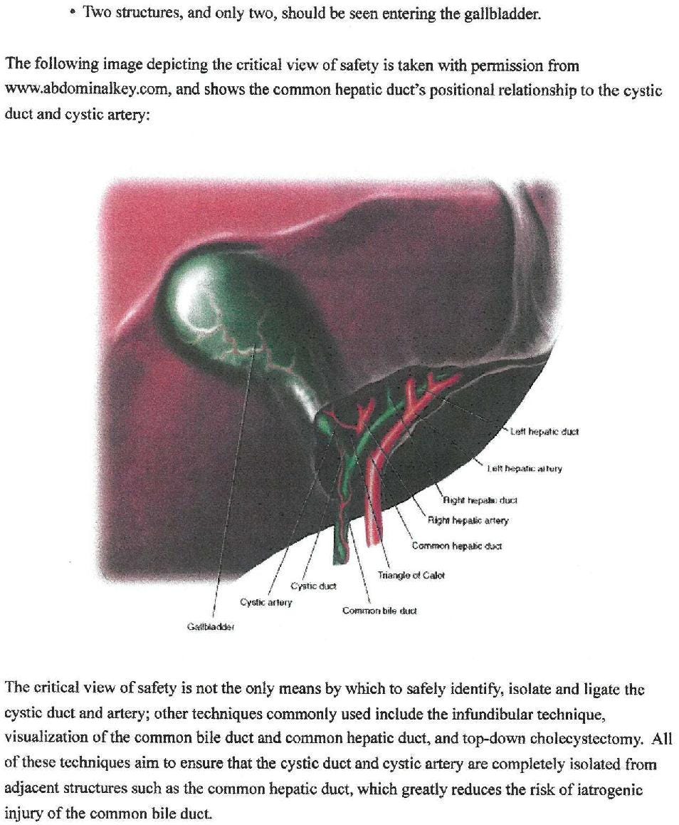 Bile Duct Injury During Cholecystectomy