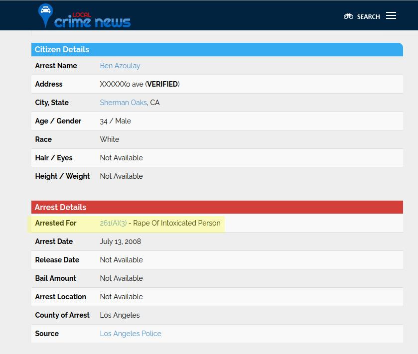 EXPOSED: Zionist 'Alpha Male' Benjamin "King" Azoulay is a Convicted ...