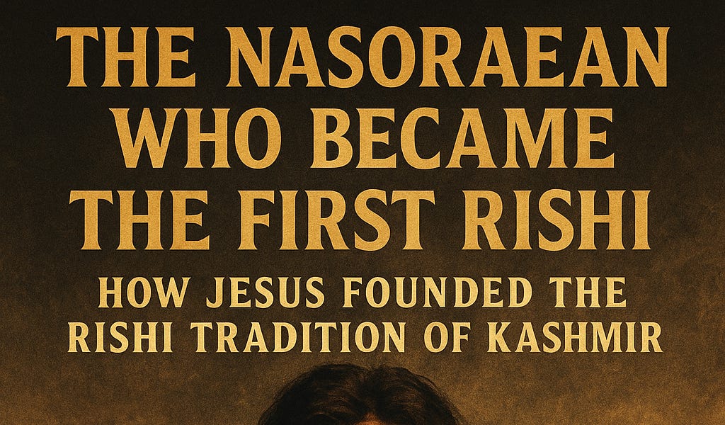 THE NASORAEAN WHO BECAME THE FIRST RISHI
