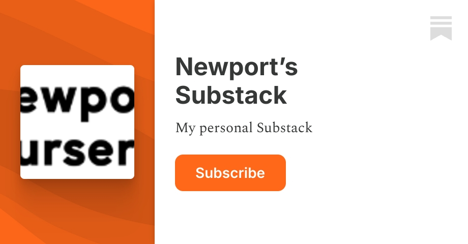 Newport’s Substack | Newport Native Nursery | Substack