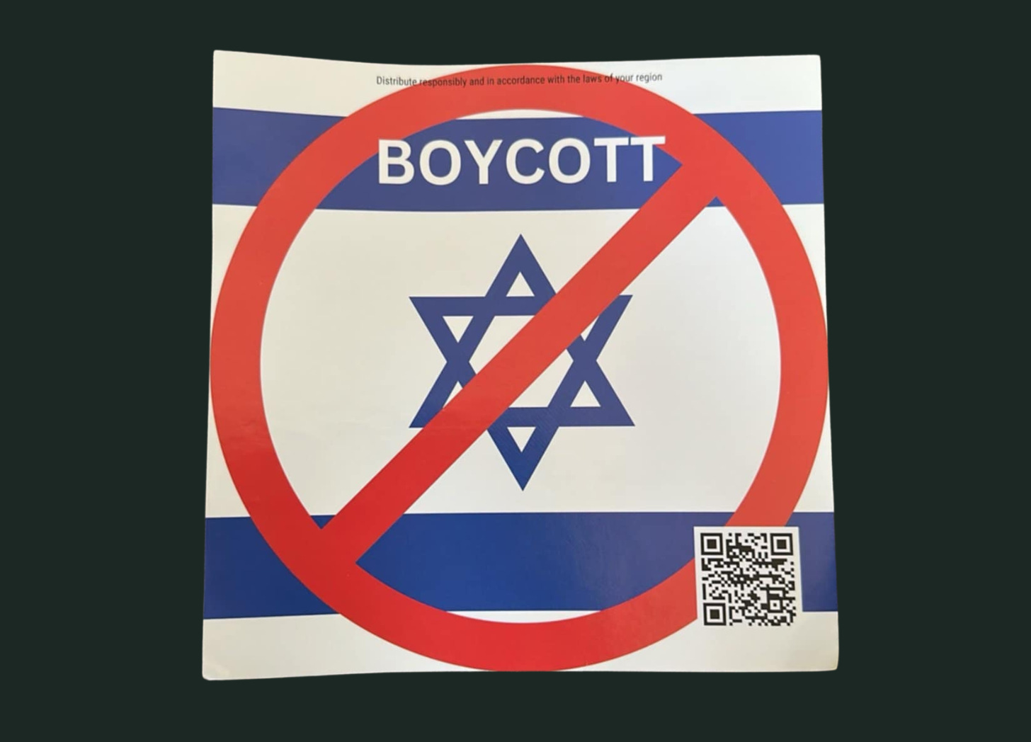 NSW Police target Sydney home over 'Boycott Israel' sticker
