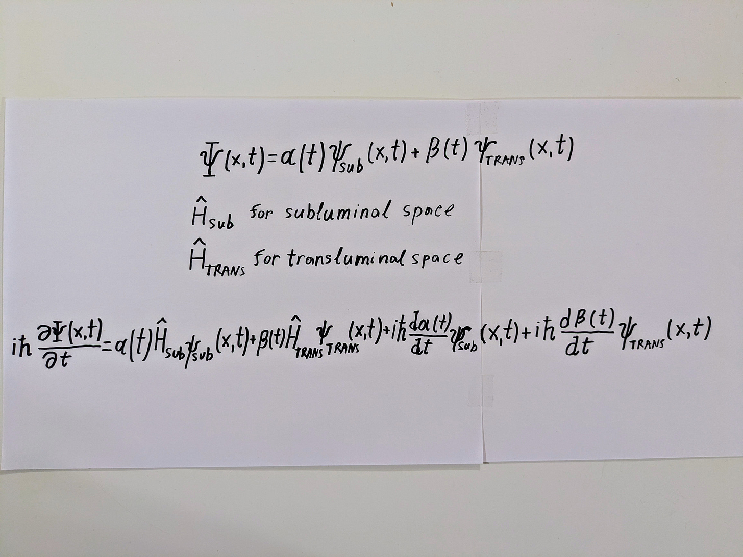 schrodinger's equation full