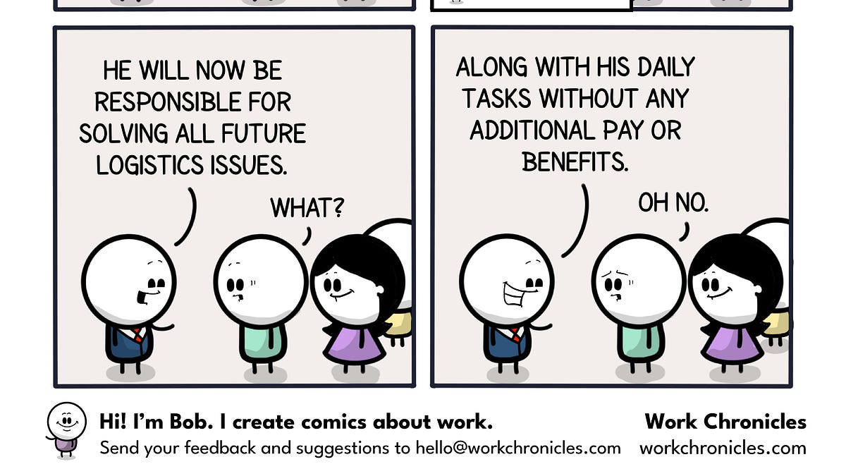 (comic) When you try to help - Work Chronicles