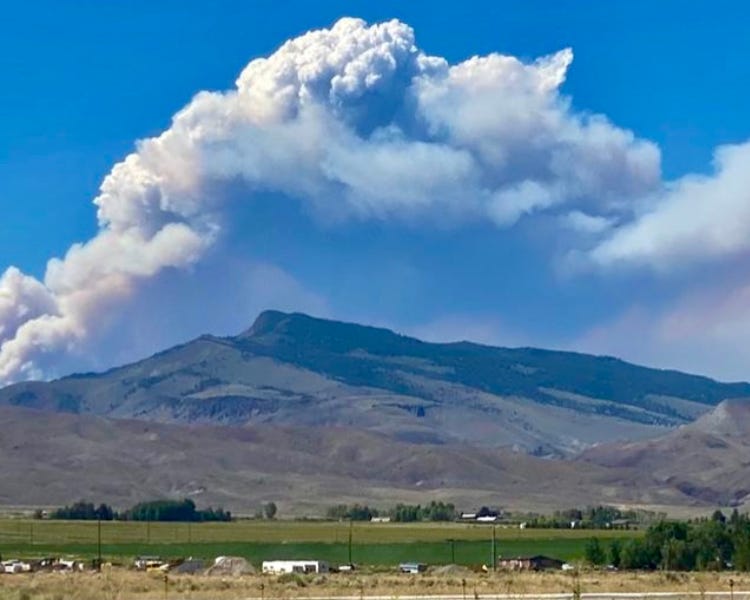 164 Structures Lost Due To The Rowena Fire In Oregon. Trout Fire In NM ...