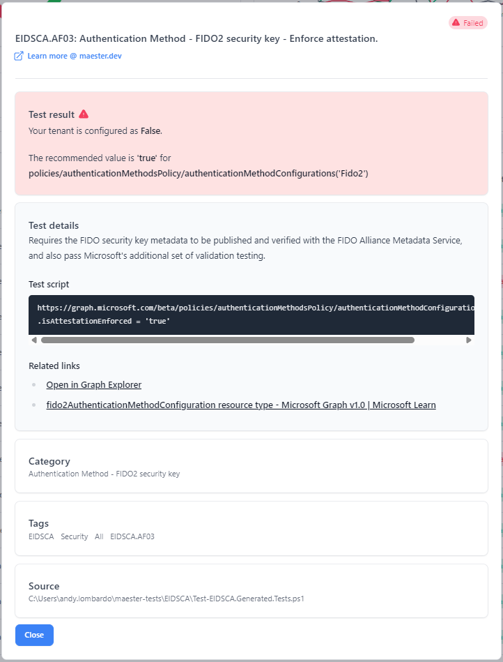 M365 Security Testing with Maester - by Andy Lombardo