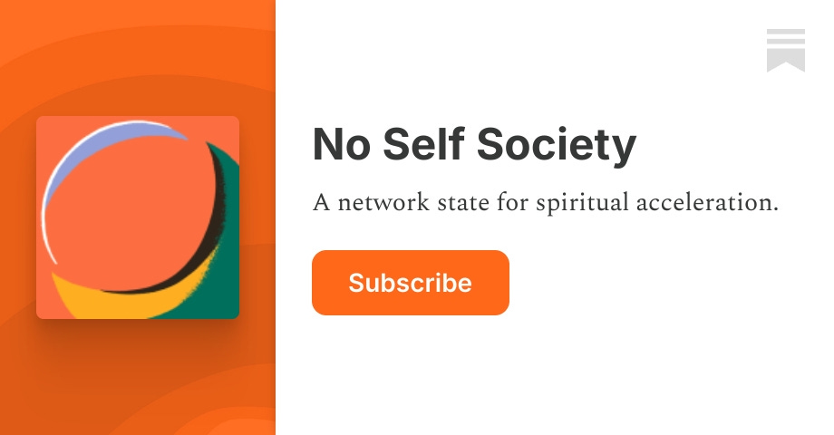 No Self Society | Substack