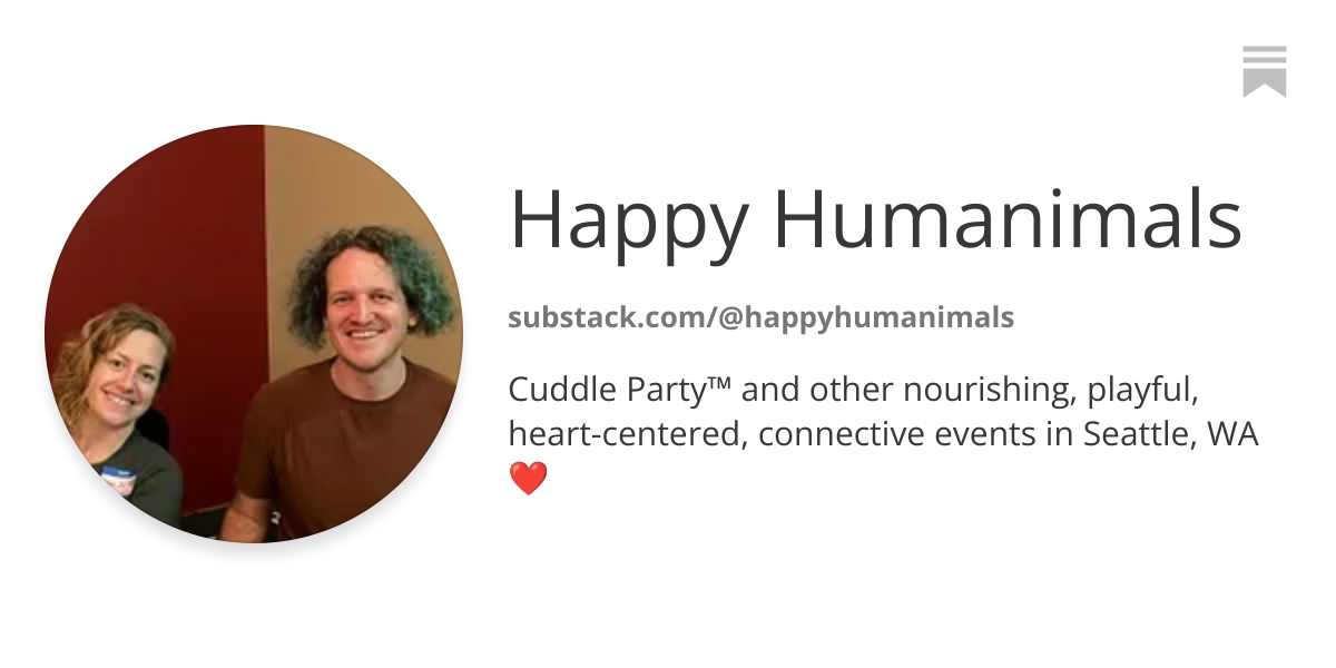 Happy Humanimals | Substack