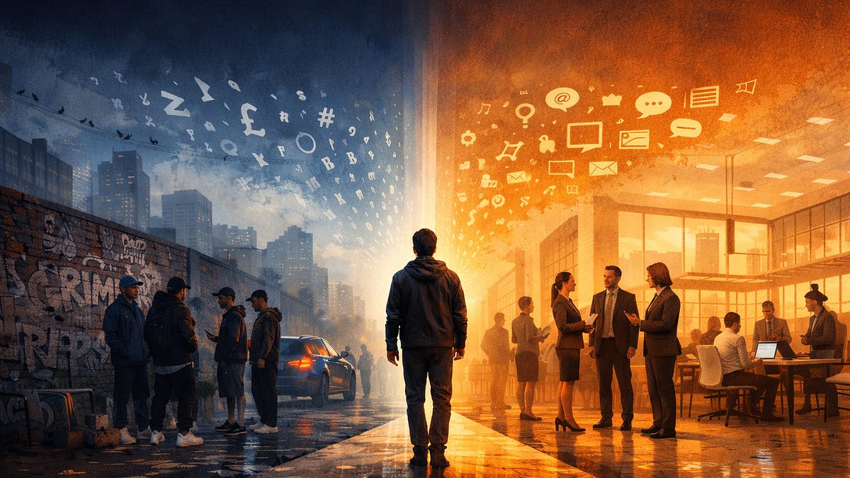 The Art of Code-switching - by Jide Ehizele