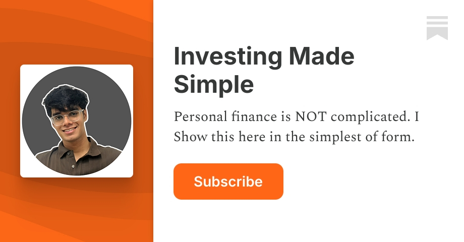 Investing Made Simple | Yash Shroff | Substack
