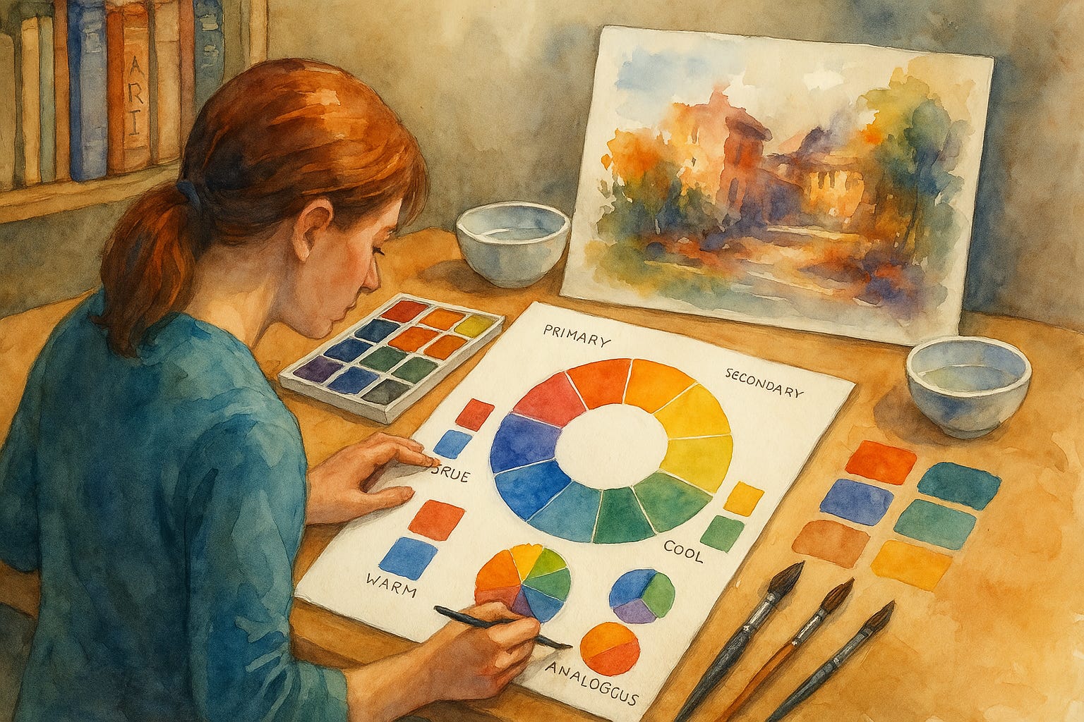 Understanding the Colour Wheel for Watercolor Artists
