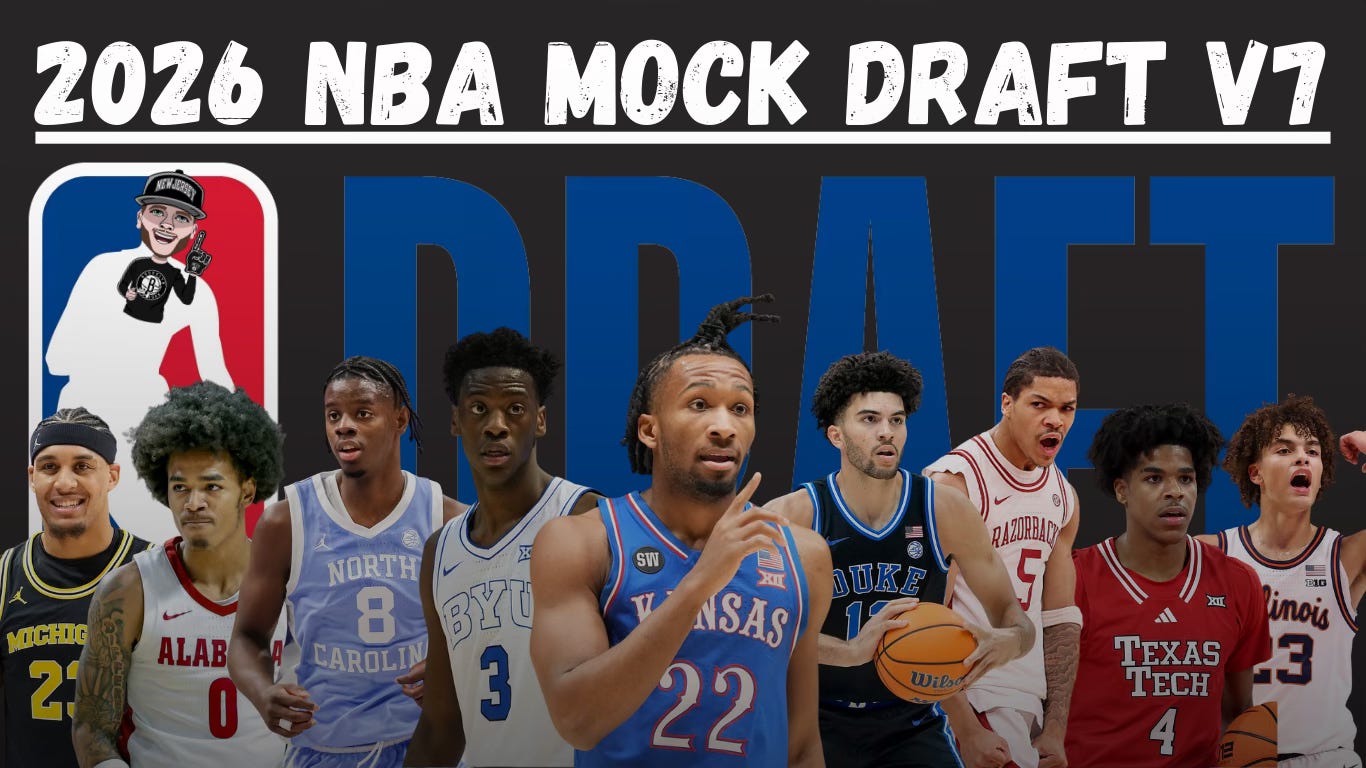 2026 NBA Mock Draft V7 - by Dylan - NetsPress