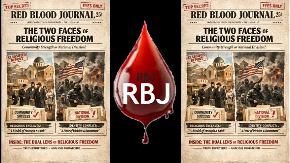 🩸THE TWO FACES OF RELIGIOUS FREEDOM