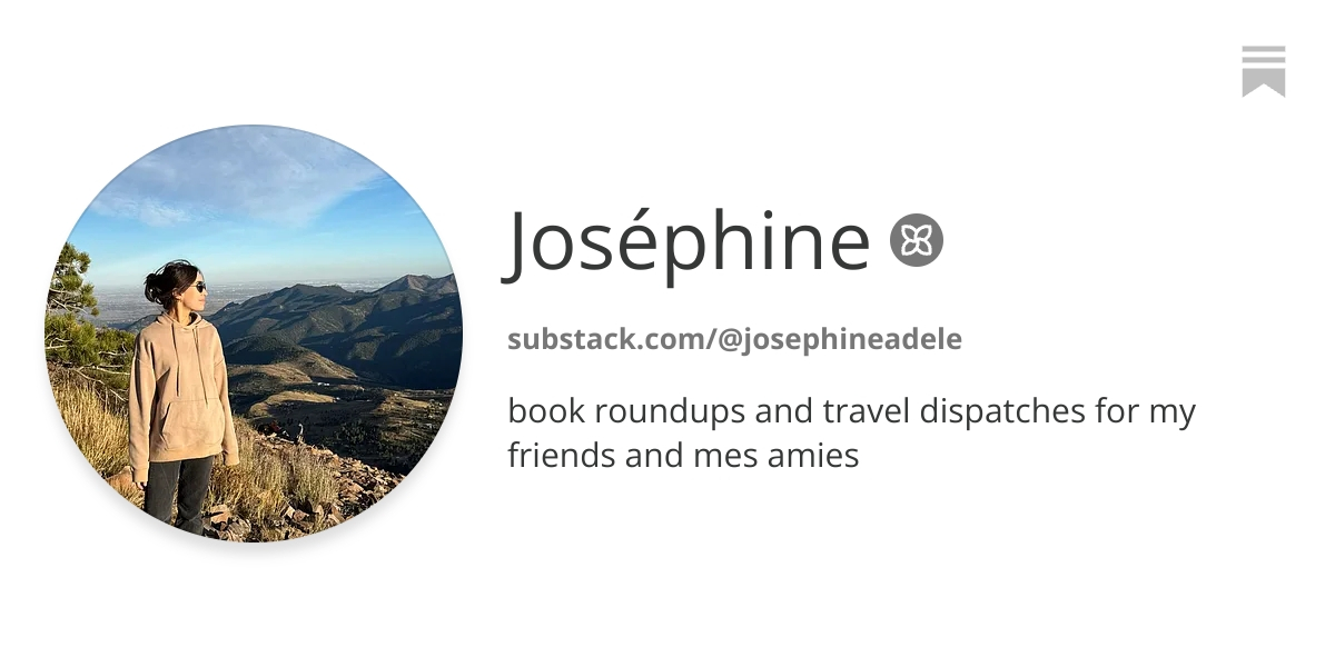 Joséphine | Substack
