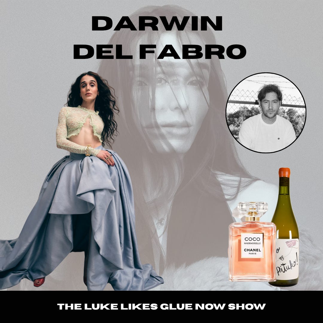 NEW GLUE: Darwin Del Fabro - by luke goebel