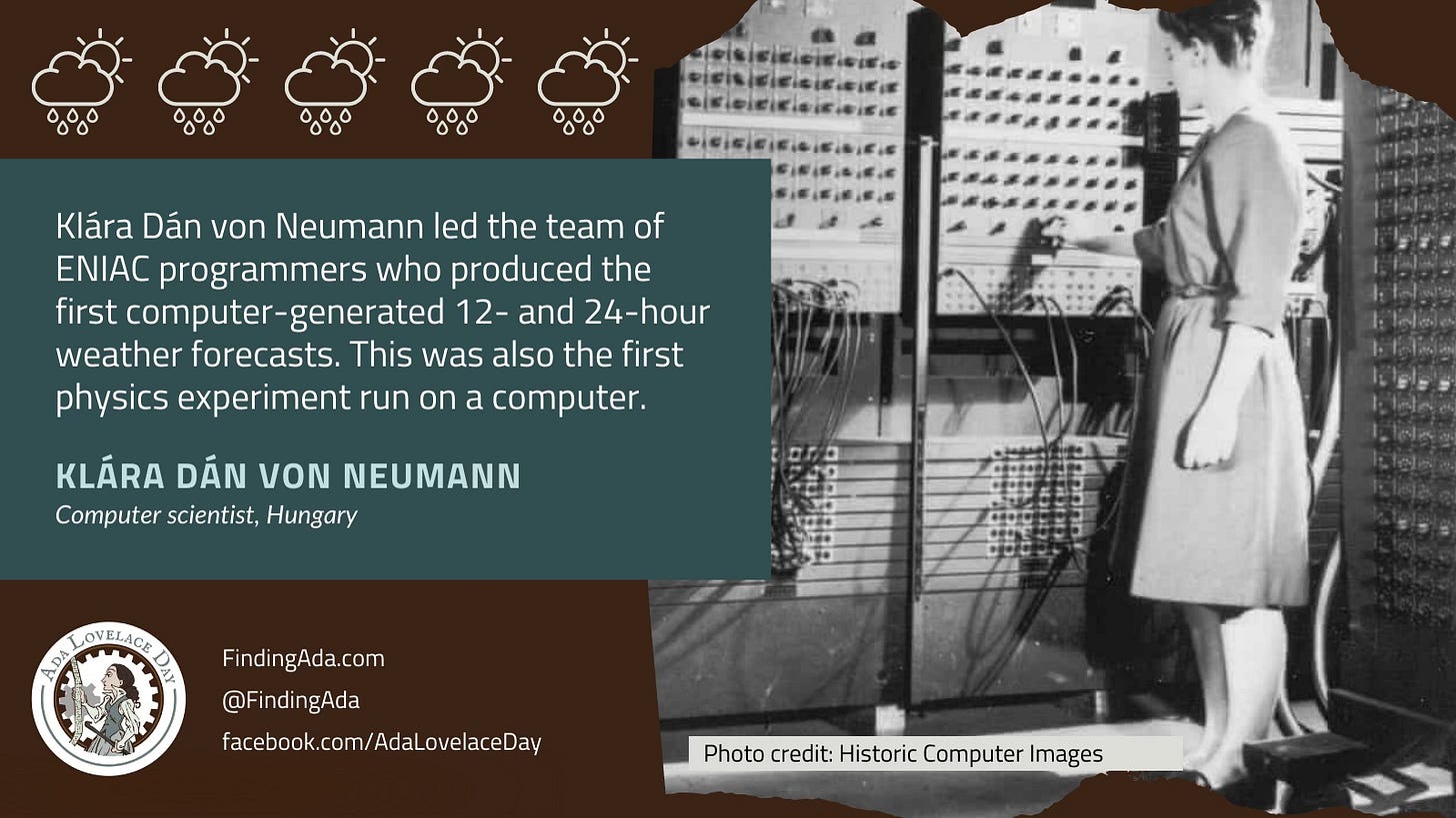 Klára Dán von Neumann, Computer Scientist