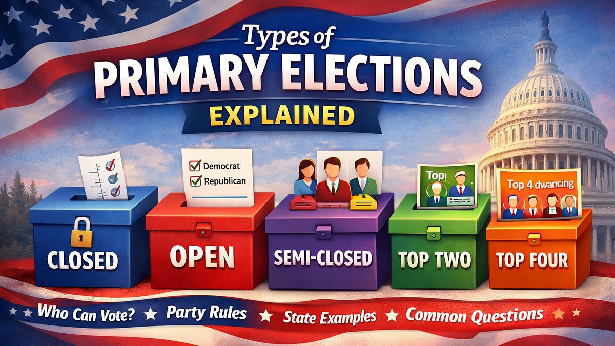 open primary states