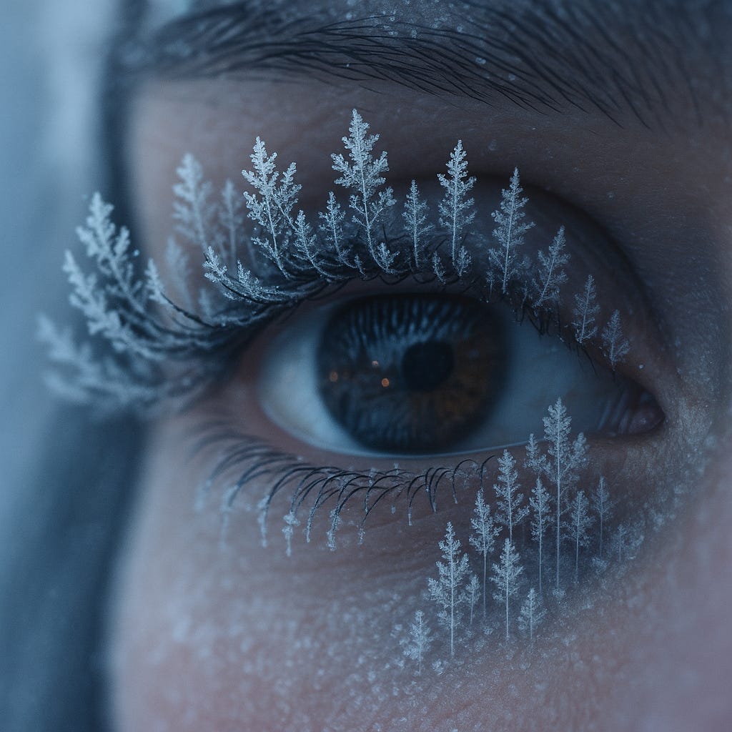 Fractal Ice Blues - by Andy Myers - Andy’s Substack