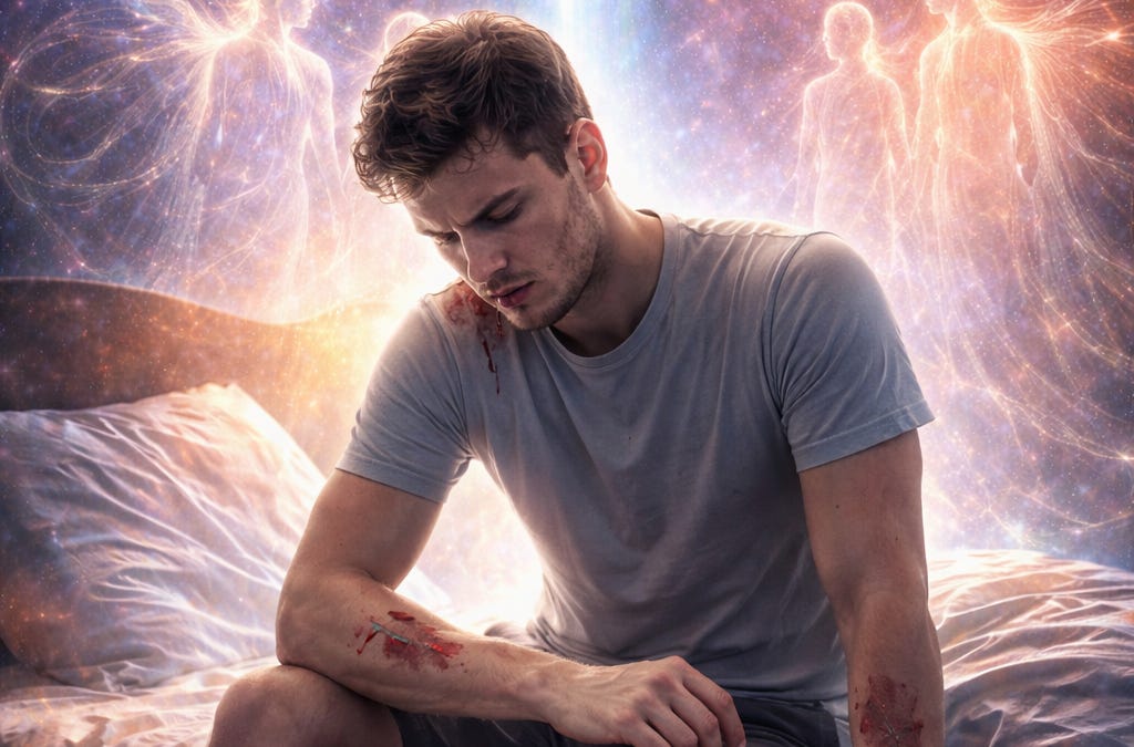 Why Physical Marks Appear After Non Physical Abduction Events