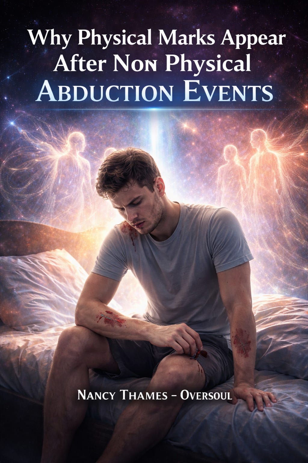 Why Physical Marks Appear After Non Physical Abduction Events