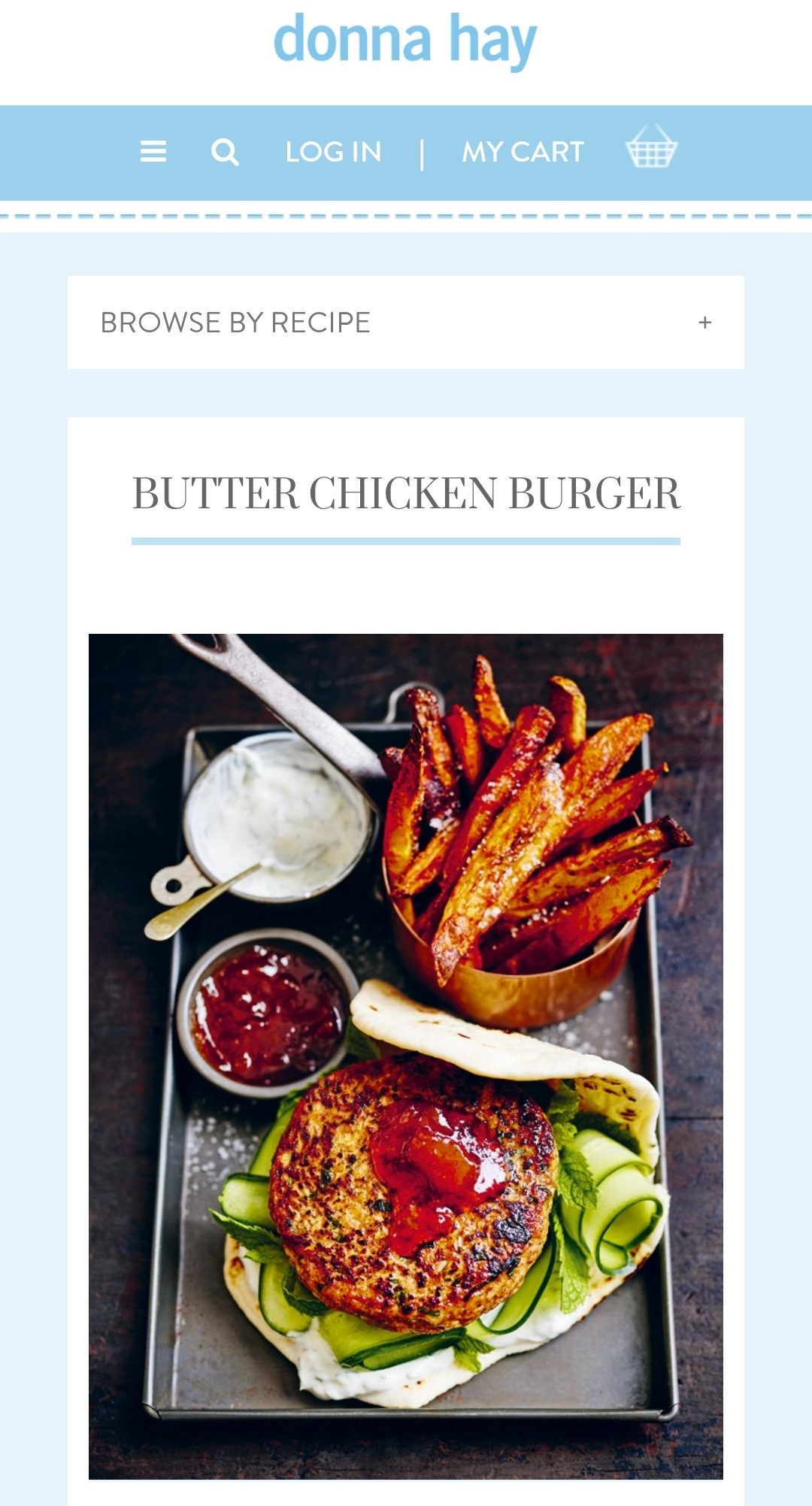 Les burgers au poulet de Donna Hay - by Audrey Bourdin