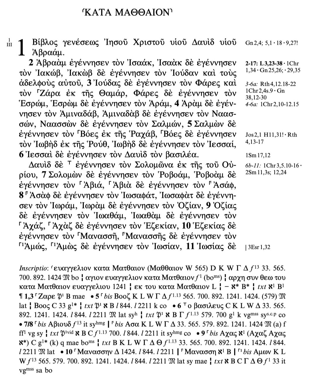 How to Read the Nestle-Aland 28 (NA28) apparatus