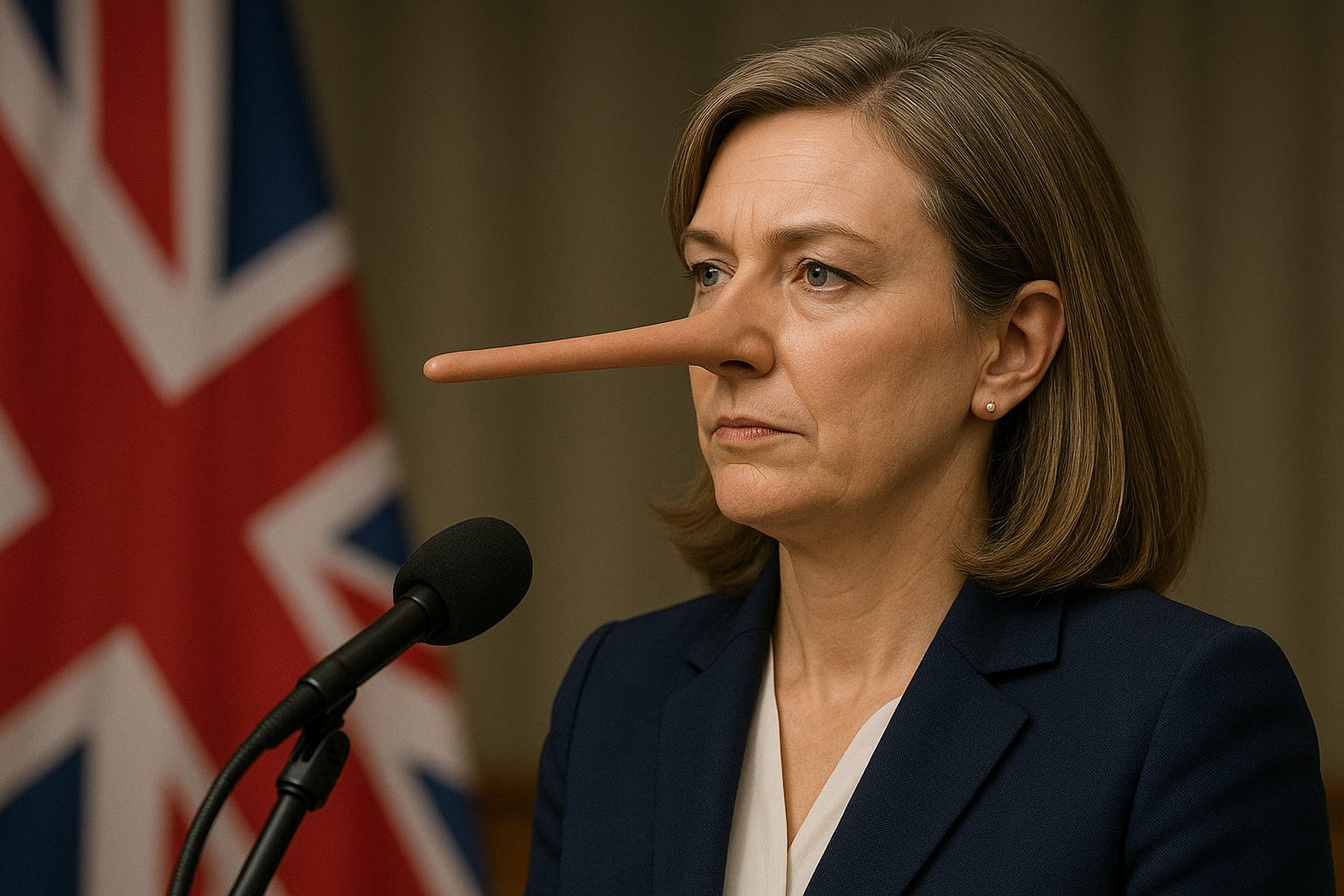 Liar! Liar! Pants on fire. - by Rt Hon Steve Baker FRSA