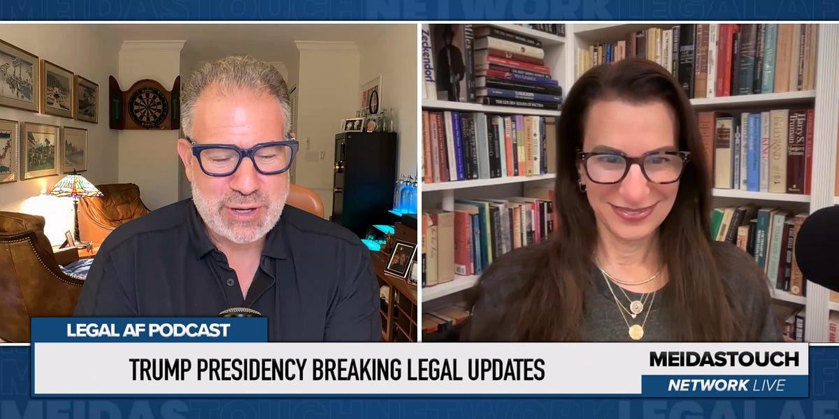 Legal AF Podcast with Michael Popok and Karen Friedman Agnifilo 11/5 ...