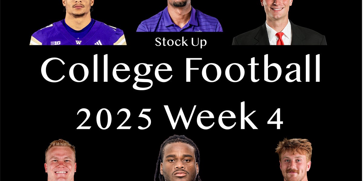 College Football 2026 NFL Draft Stock Up Week 4: Denzel Boston, Eric ...