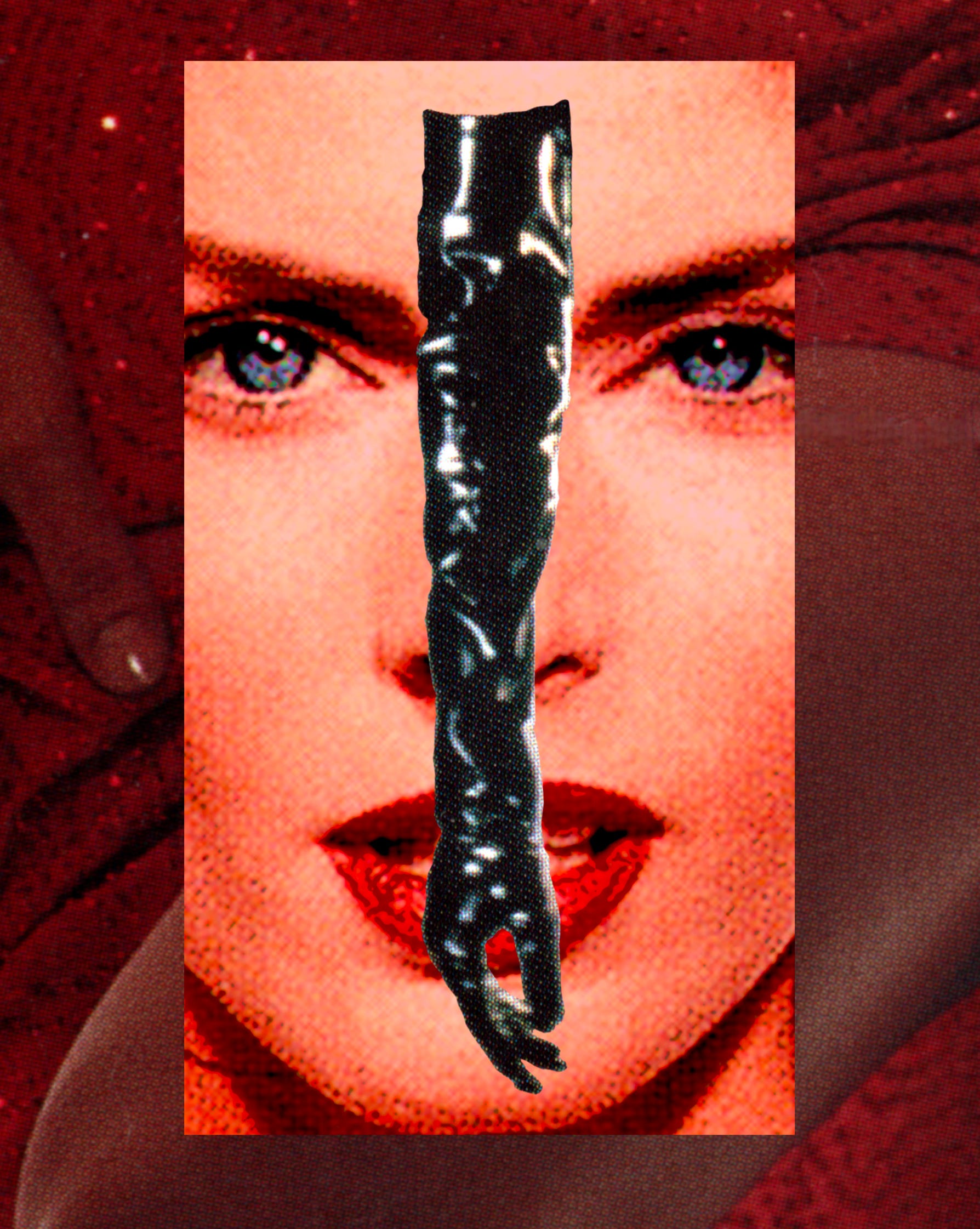 TWO STROBES WITH UMBRELLAS: Joan Severance at The End of History