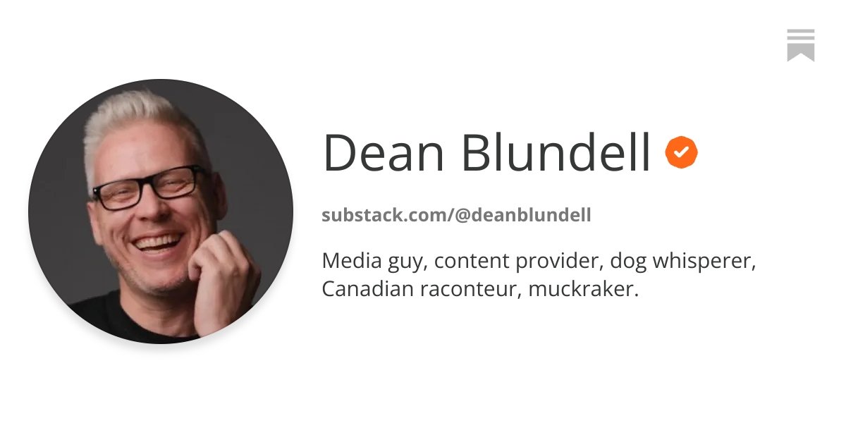 Dean Blundell | Substack