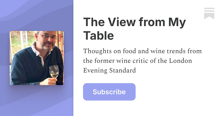 The View from My Table | Andy Neather | Substack