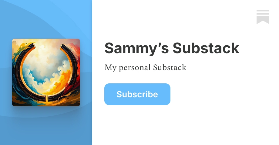 Sammy’s Substack | Sammy Roosevelt | Substack