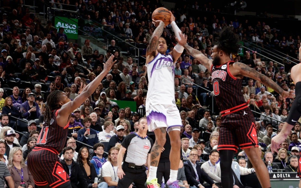The Jazz Outlast the Bulls in 2OT to Cap Off a Great Basketball Weekend ...
