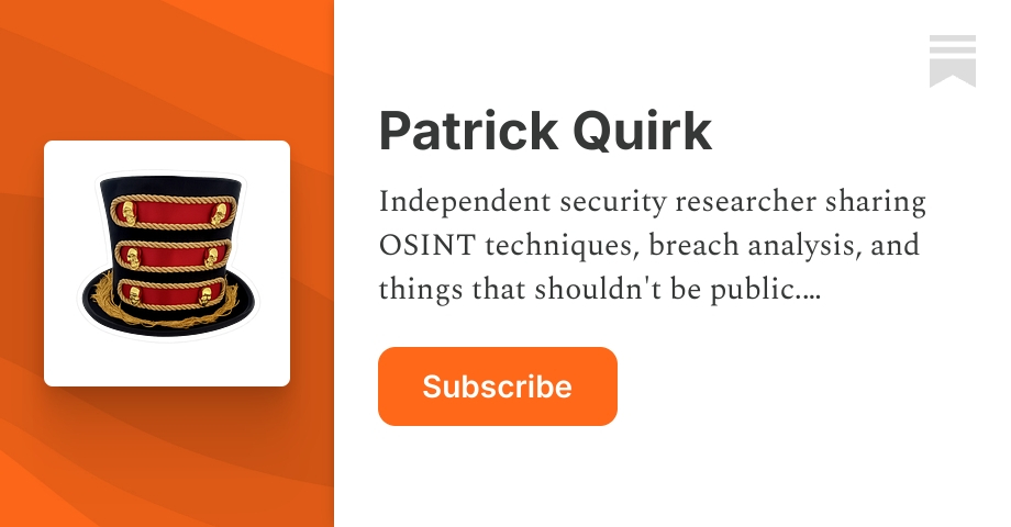 Patrick Quirk | Substack
