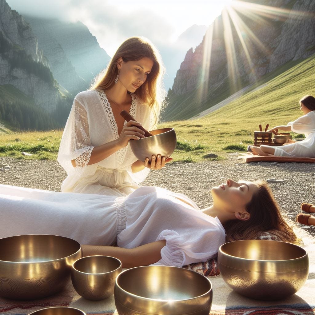 Tibetan Singing Bowl Therapy - by Hideg Piroska
