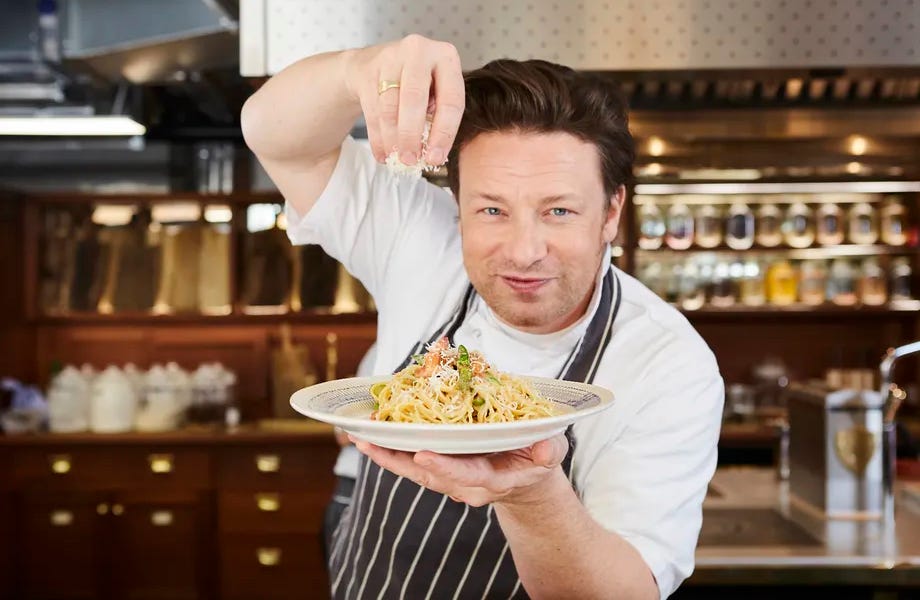 Italian and and British food traditions are made to be broken