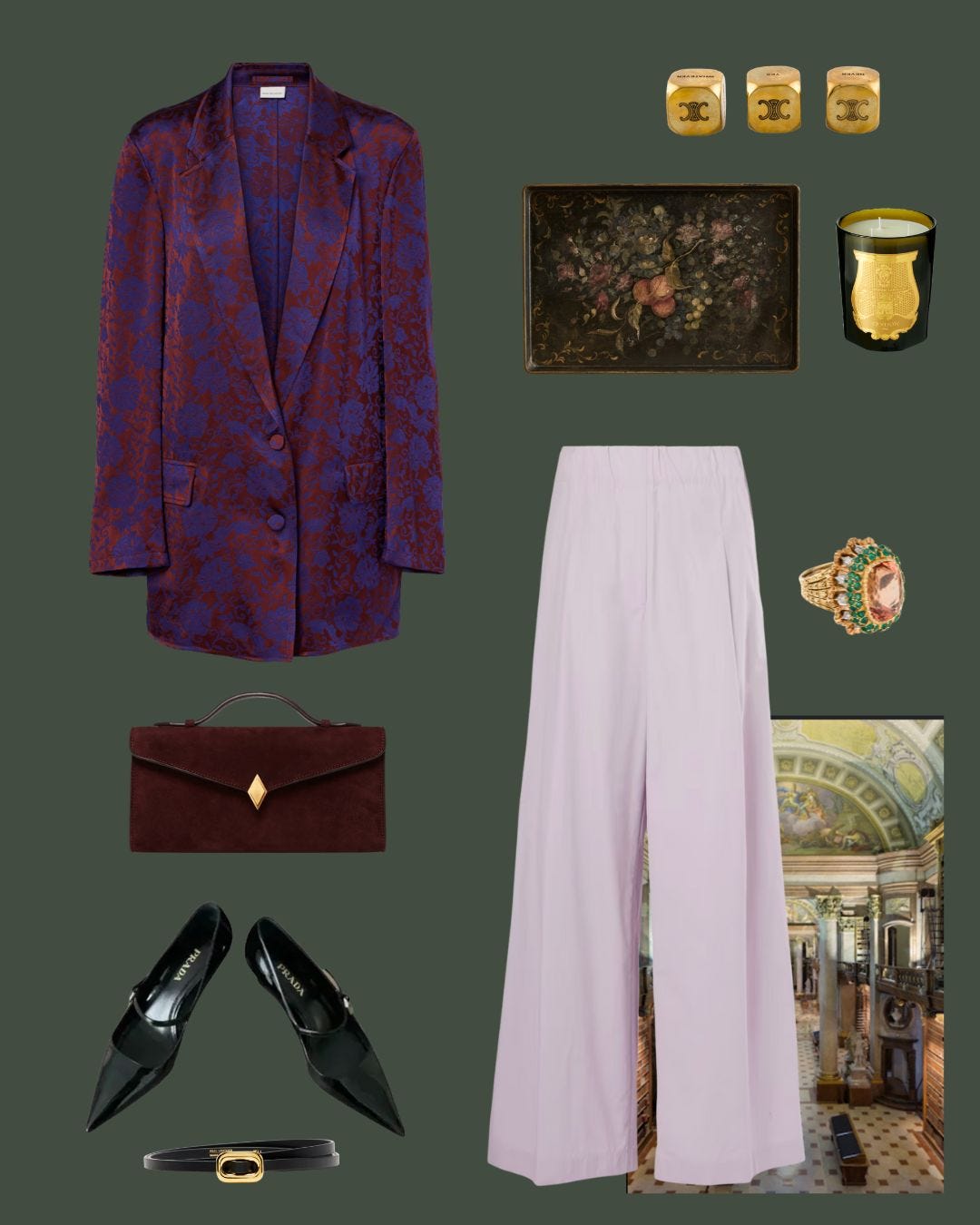 outfits for feeling out of place - by Noora Raj Brown