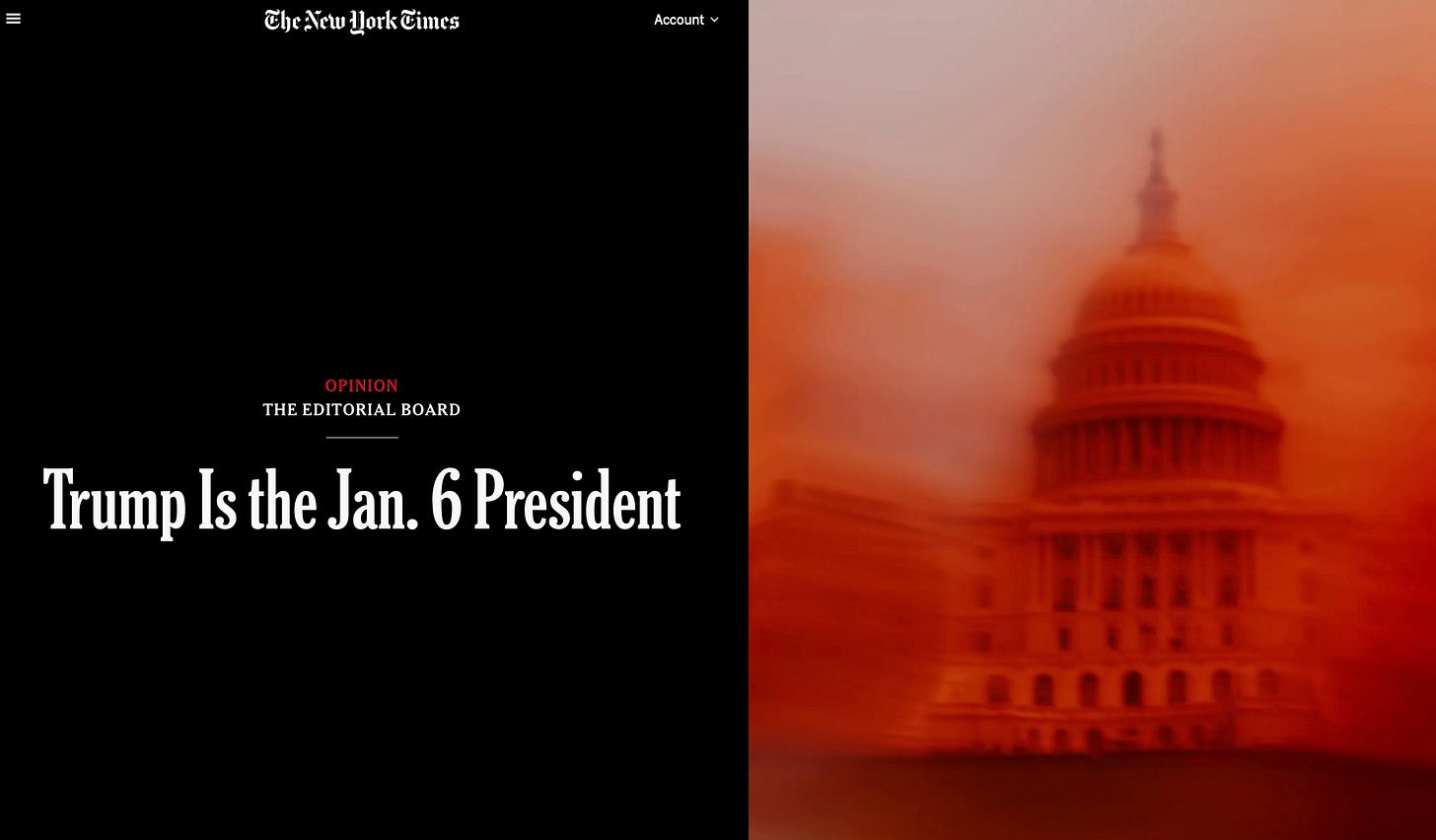 January 6th and The Real Insurrection