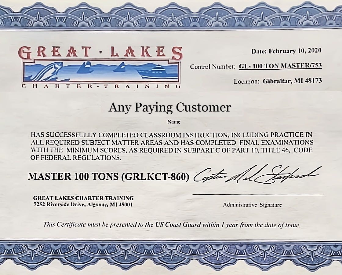 Cheating To Get a Captain's License Is Too Easy, Criminal Case Suggests