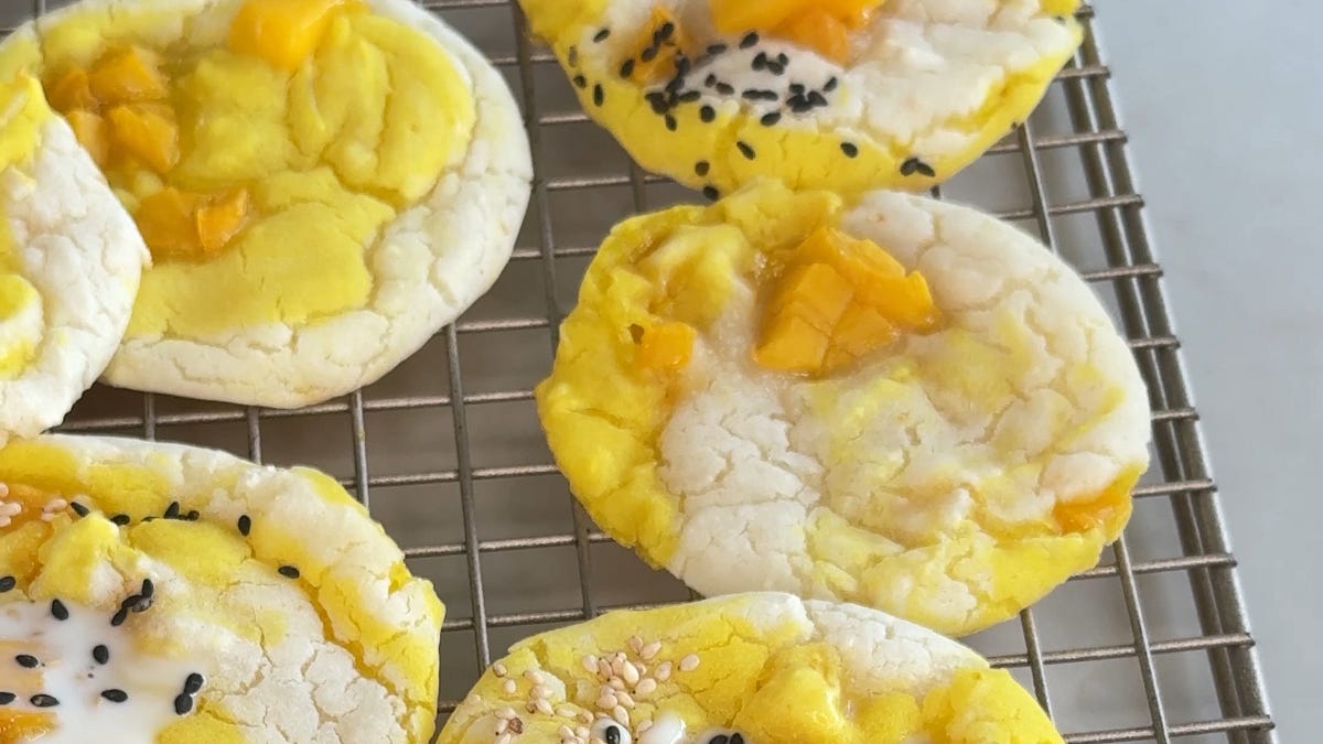 this is the best mango sticky rice cookies recipe you'll ever made