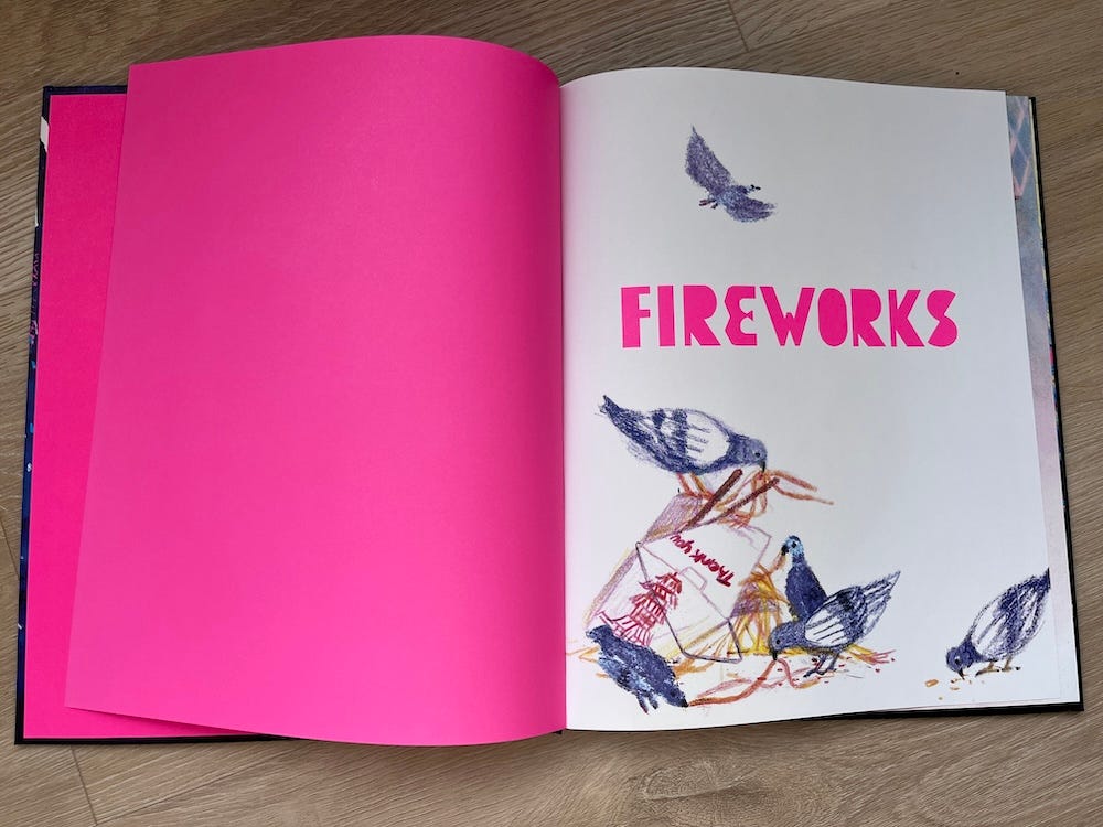 Caldecott Critique: FIREWORKS by Matthew Burgess and Cátia Chien ...