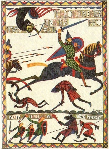 Théoden’s Journey Out of Despair - by Eric Falden