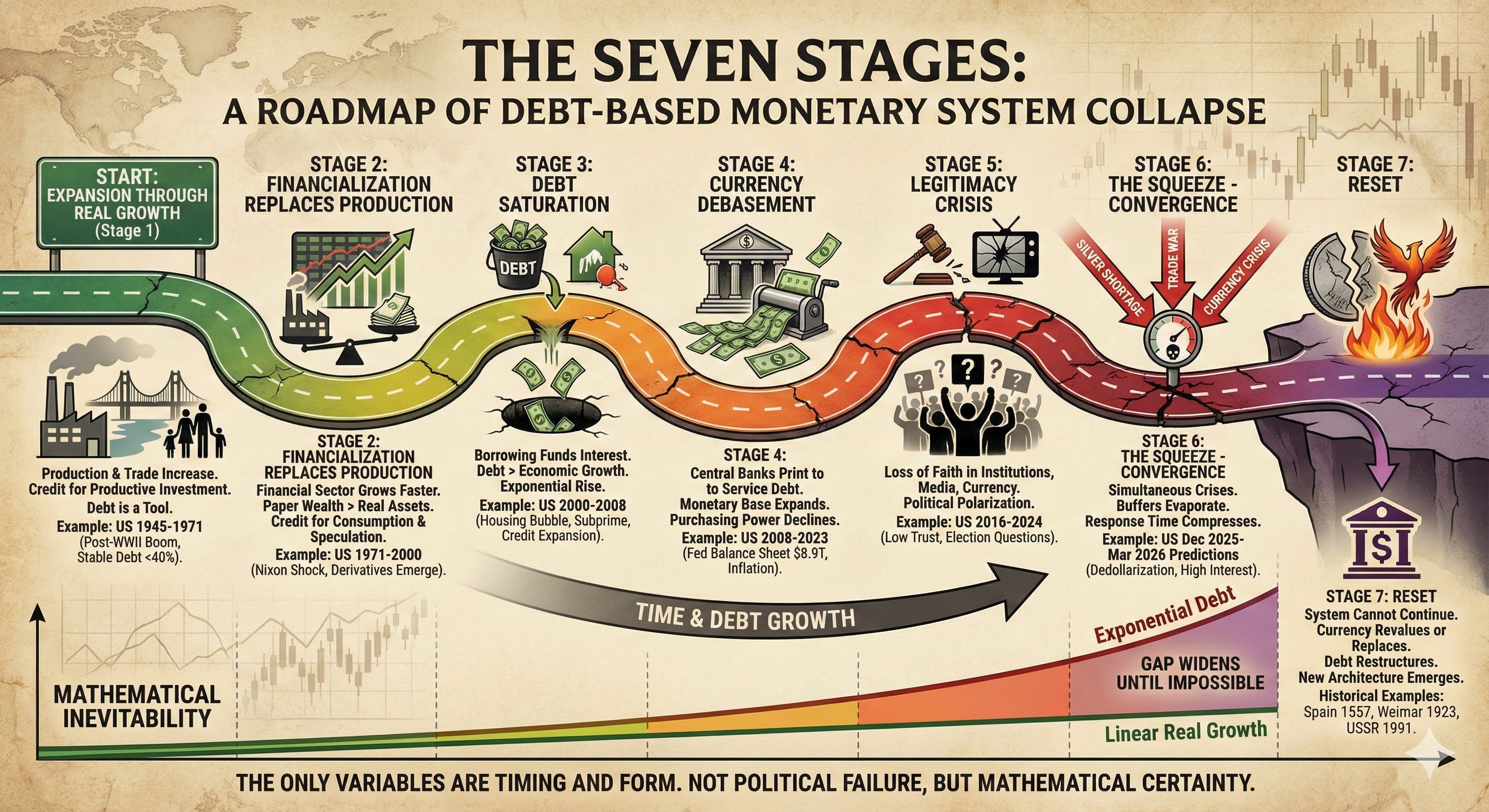 #65E: The Seven Stages of Systemic Collapse