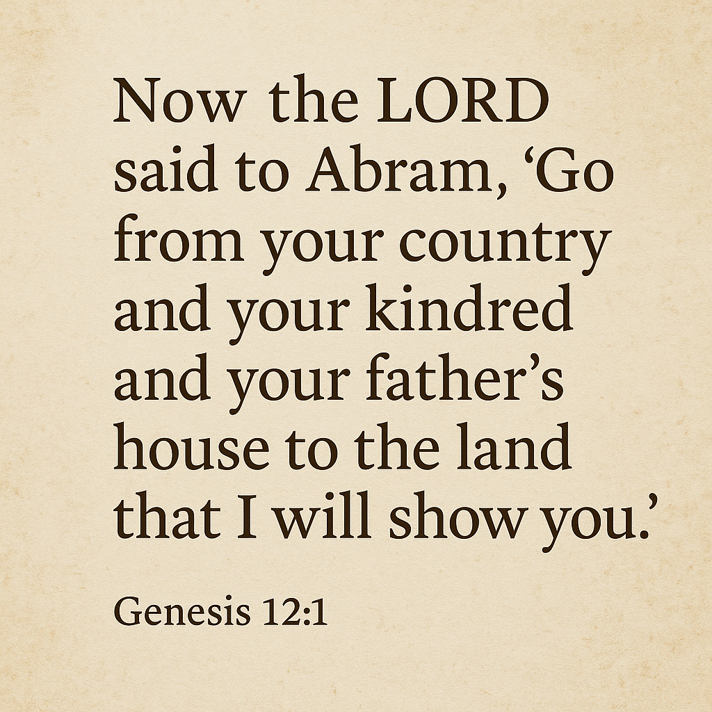 The Call of Abram: Genesis 12 and the Sovereignty of God in Redemptive ...